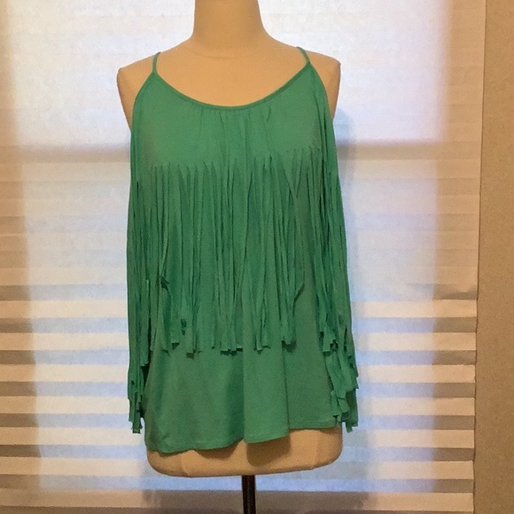 james and joy | Tops | James And Joy Fringe Tank Top | Poshmark